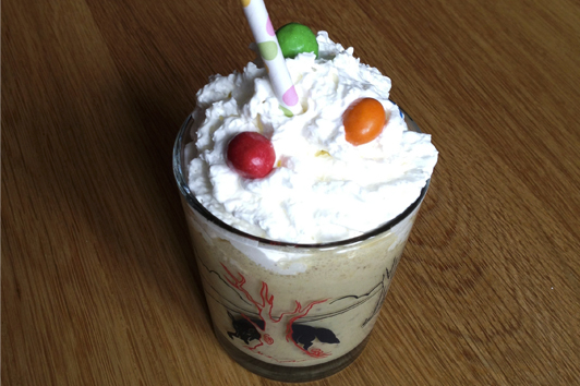 Recette - Milk shake M&M's - Menu By Menu