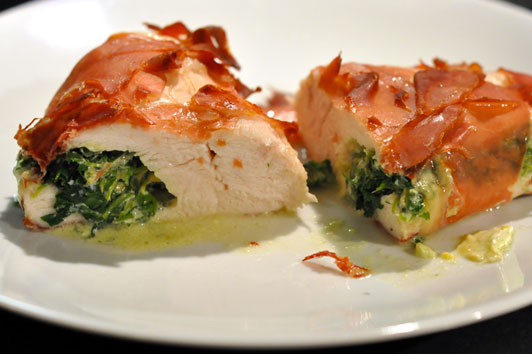 Recette - Blancs de Poulet Farcis - Menu By Menu