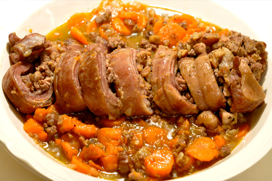 Recette - Poitrine d'Agneau à la Berrichonne - Menu By Menu