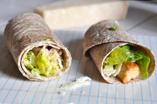 Recette - César dans le Wrap - Menu By Menu